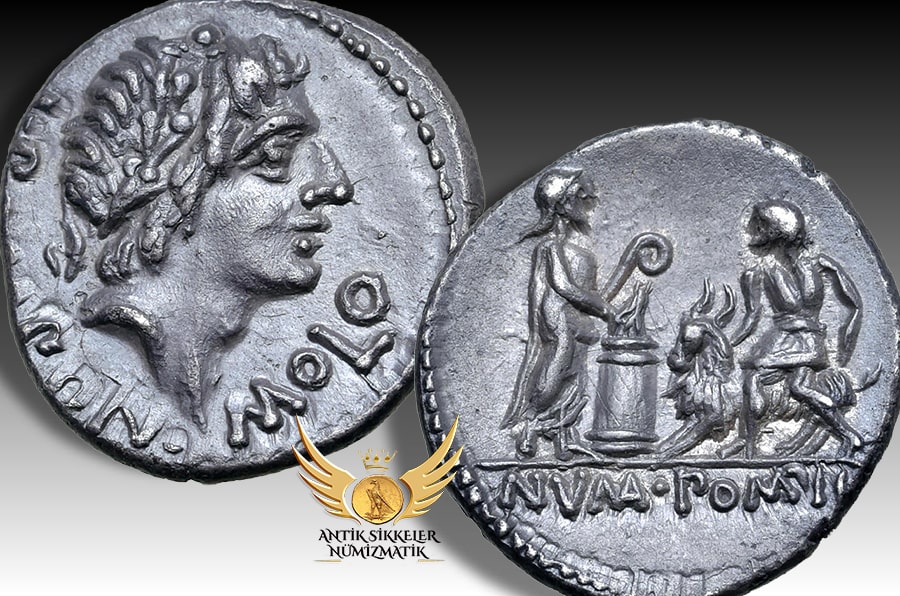 Roma Cumhuriyeti Pomponius Molo Sikkeleri | Agesilaos Antik Sikkeler ...